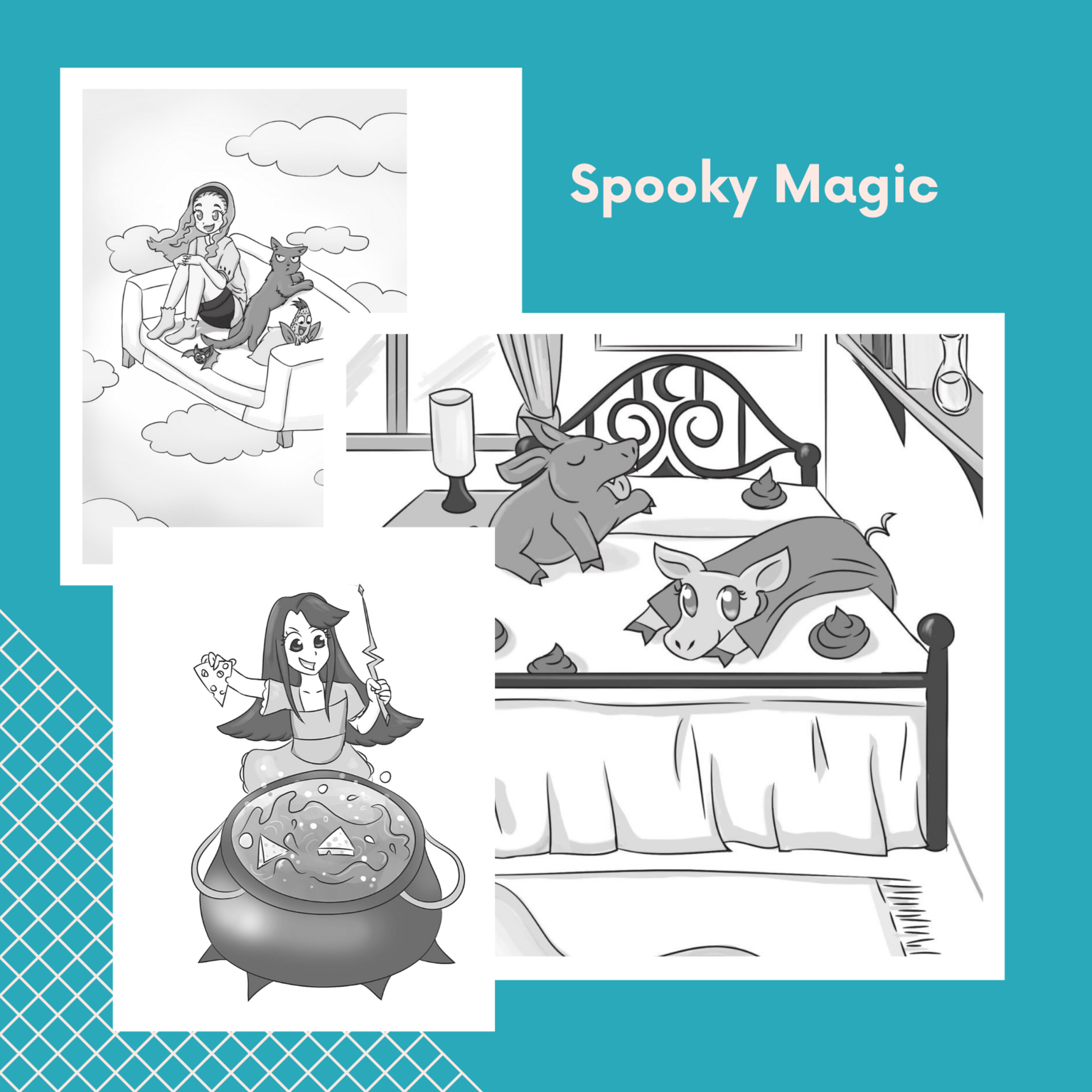 Sneak Peek Inside the Layout of Spooky Magic - Evie Everyday Witch book ...